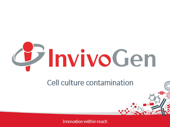 WEBINAIRE CELL CULTURE CONTAMINATION | InvivoGen WEBINAIRE CELL CULTURE CONTAMINATION | InvivoGen